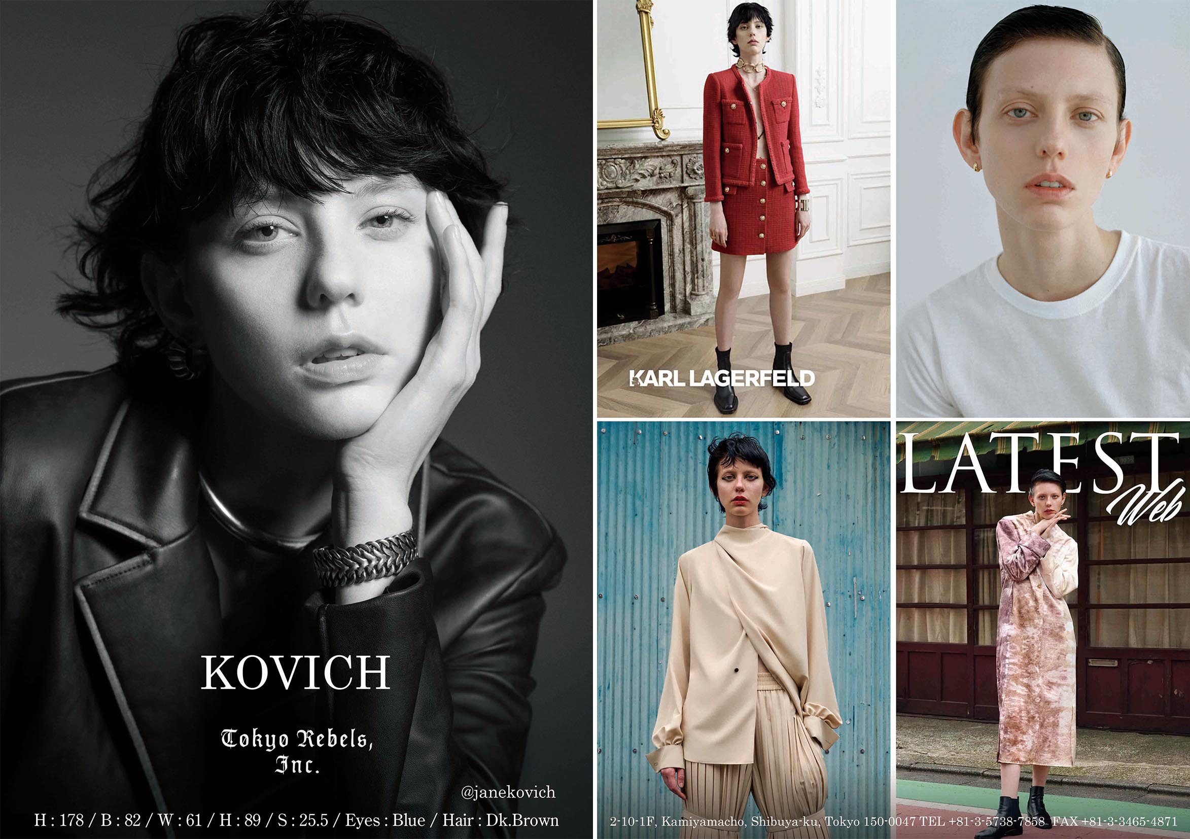 KOVICH｜MODELS｜TOKYO REBELS, Inc