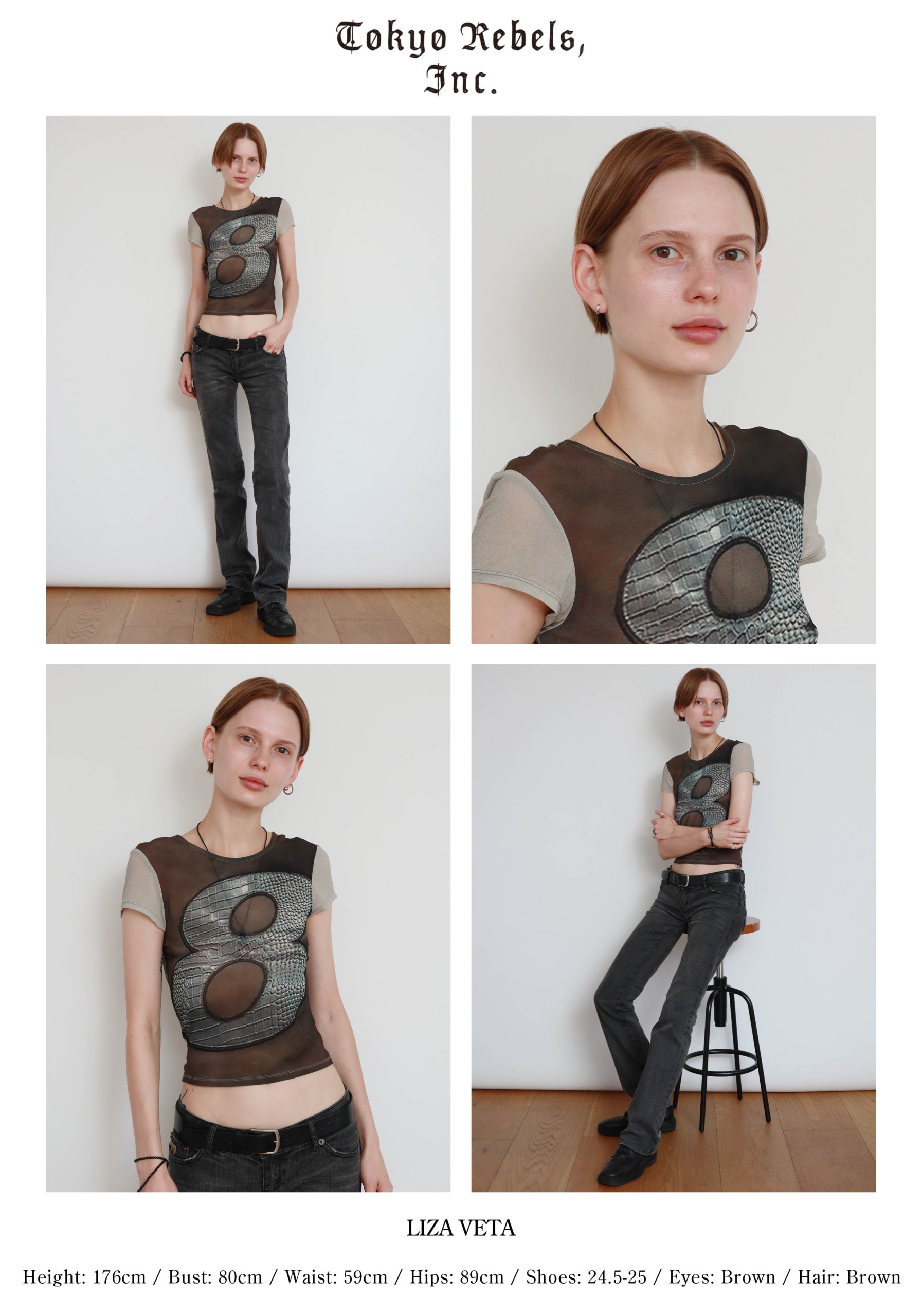 LIZA VETA｜MODELS｜TOKYO REBELS, Inc
