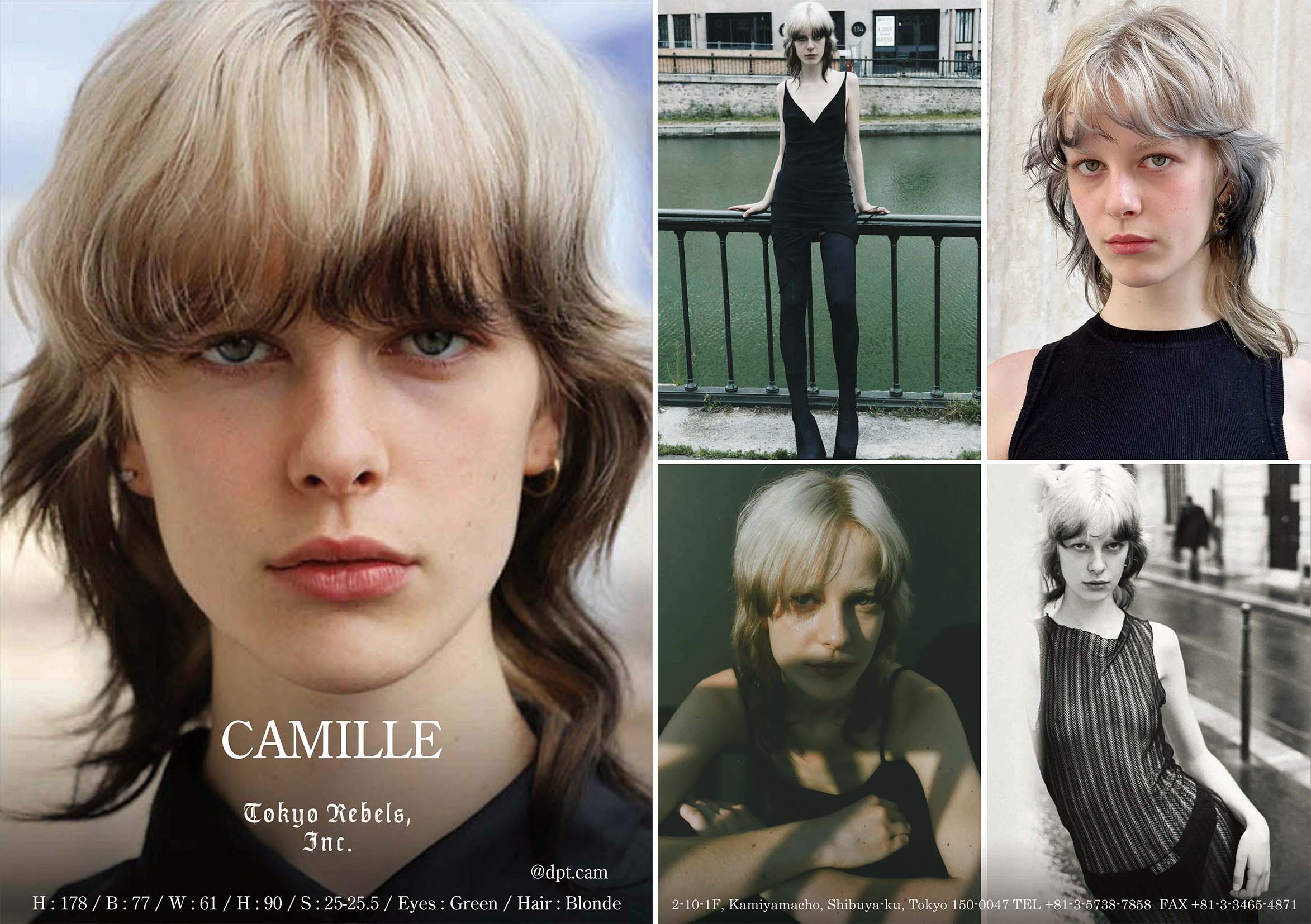 CAMILLE｜MODELS｜TOKYO REBELS, Inc