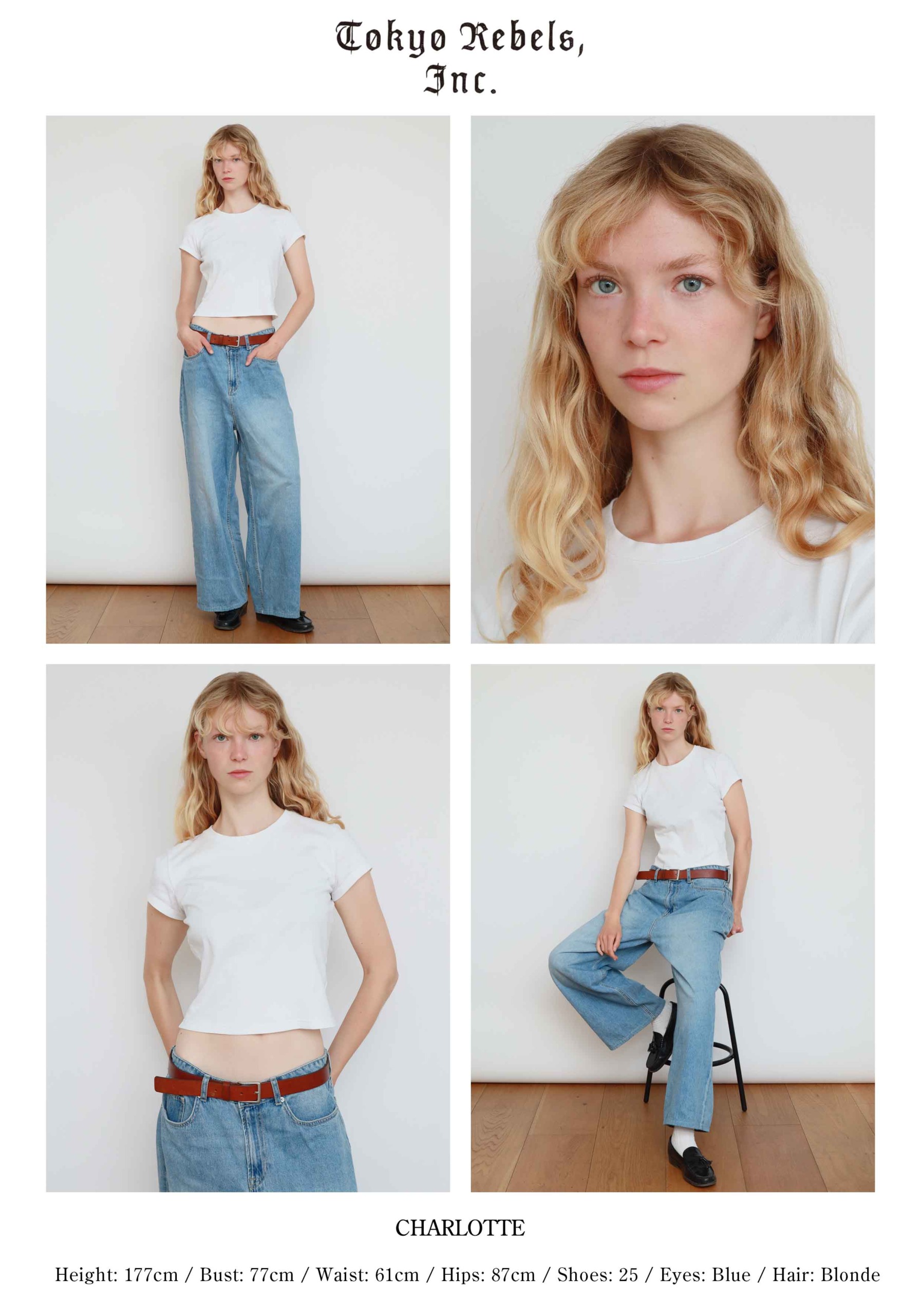 CHARLOTTE｜MODELS｜TOKYO REBELS, Inc
