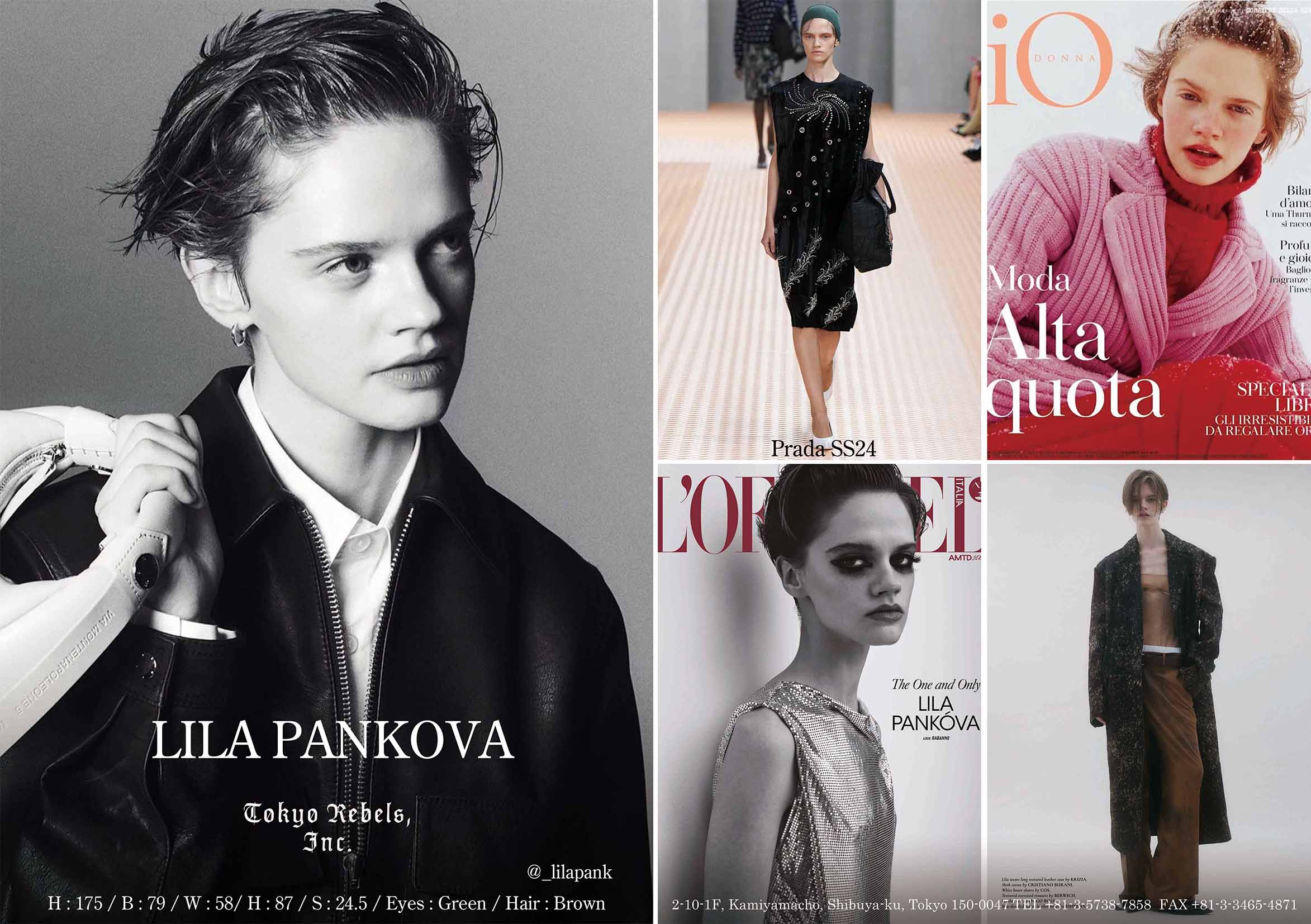 LILA PANKOVA｜MODELS｜TOKYO REBELS, Inc