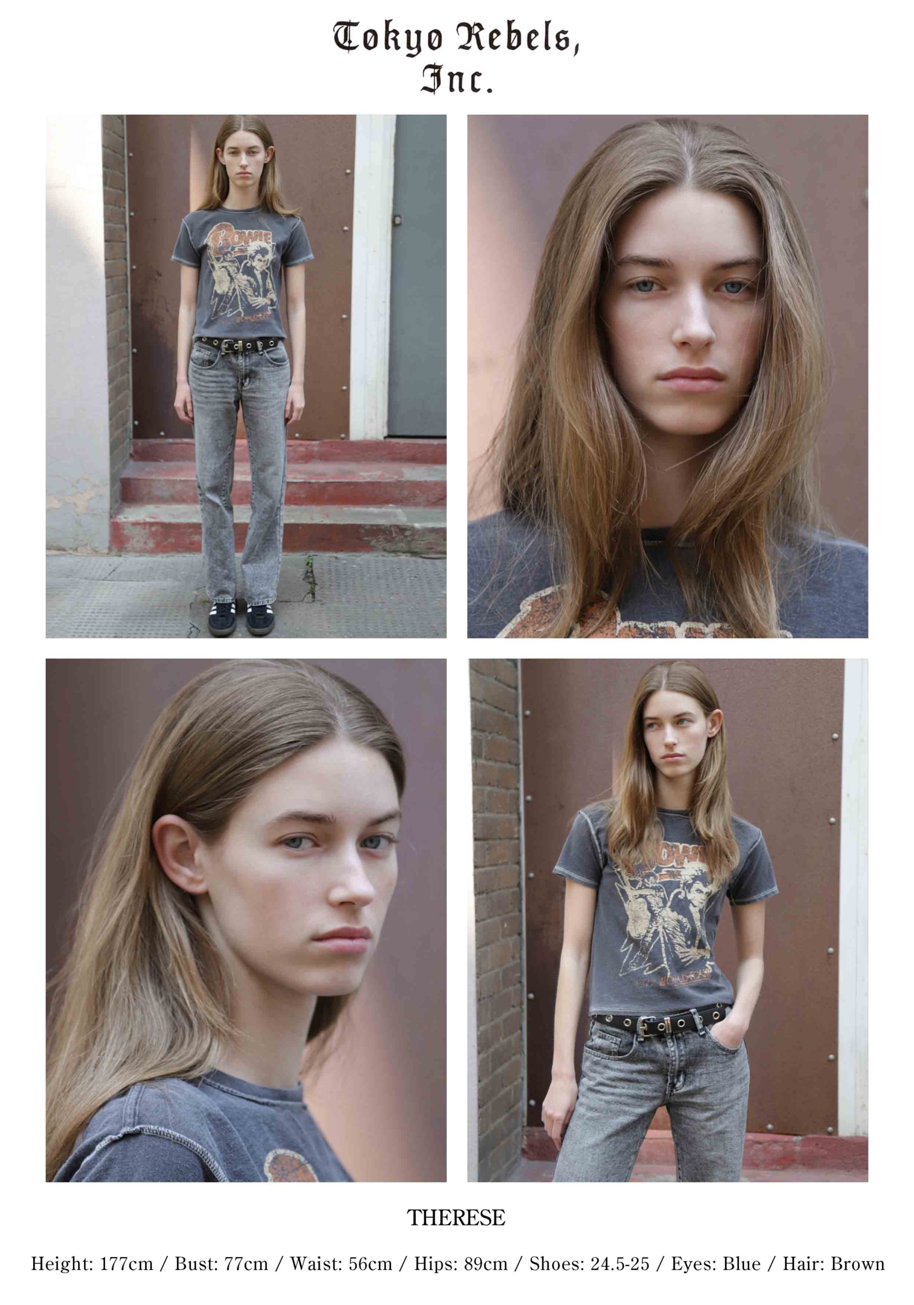 THERESE｜MODELS｜TOKYO REBELS, Inc